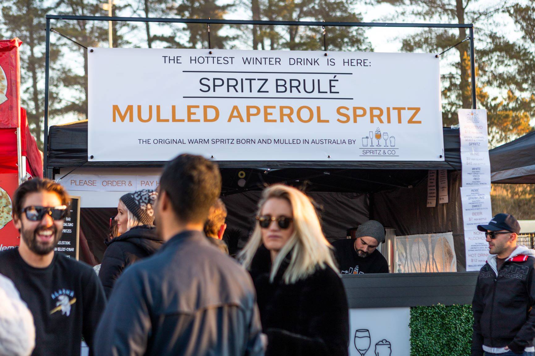 Spritz couple's cup runneth over with love for sparkles and Canberra ...