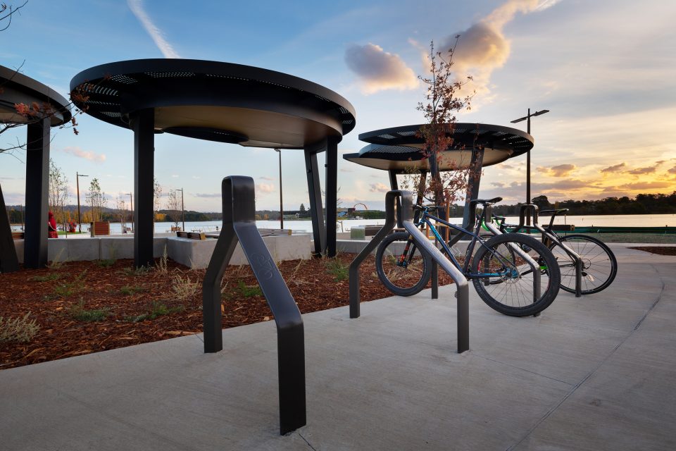 Designer behind Canberra’s Parliament House-inspired bike racks named ...